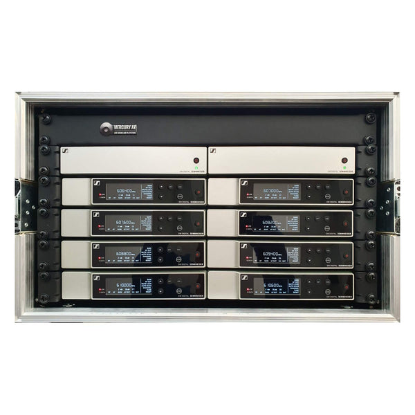 Sennheiser EW-D Digital 8-Way Radio Mic System - Premium Rack – Mercury AV