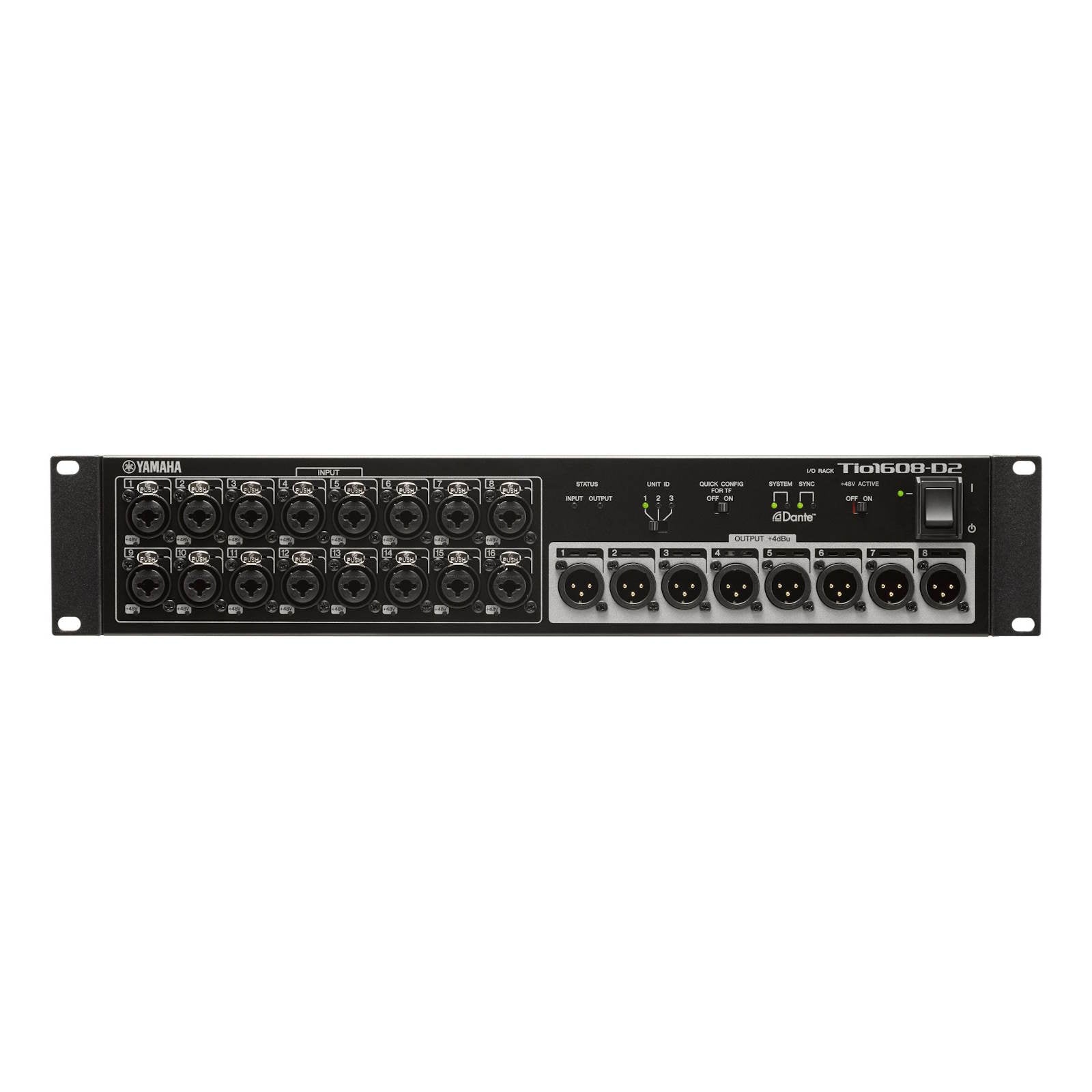 Yamaha TIO1608-D2 Digital Stagebox – Mercury AV
